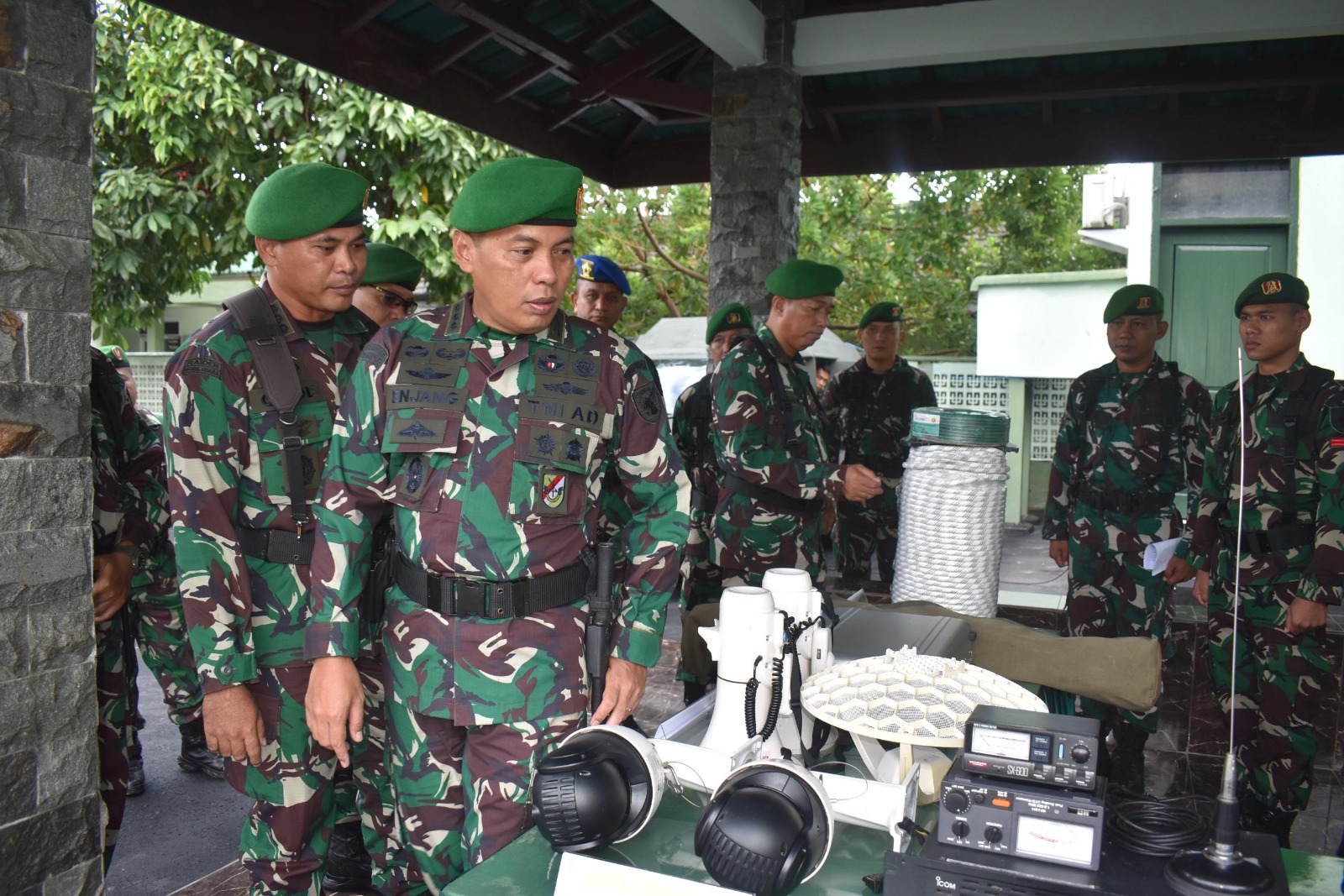 Tiga Matra TNI Wilayah Provinsi Lampung Ikuti Apel Gelar Pasukan ...